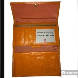 Princess Gardner | Bags | Vintage 8s Princess Gardner Leather Checkbook ...